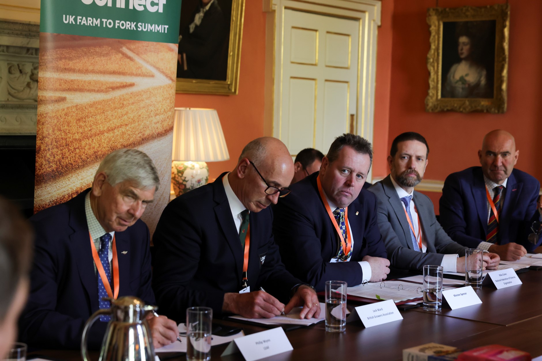 NFFO participates in Downing Street food production summit - NFFO